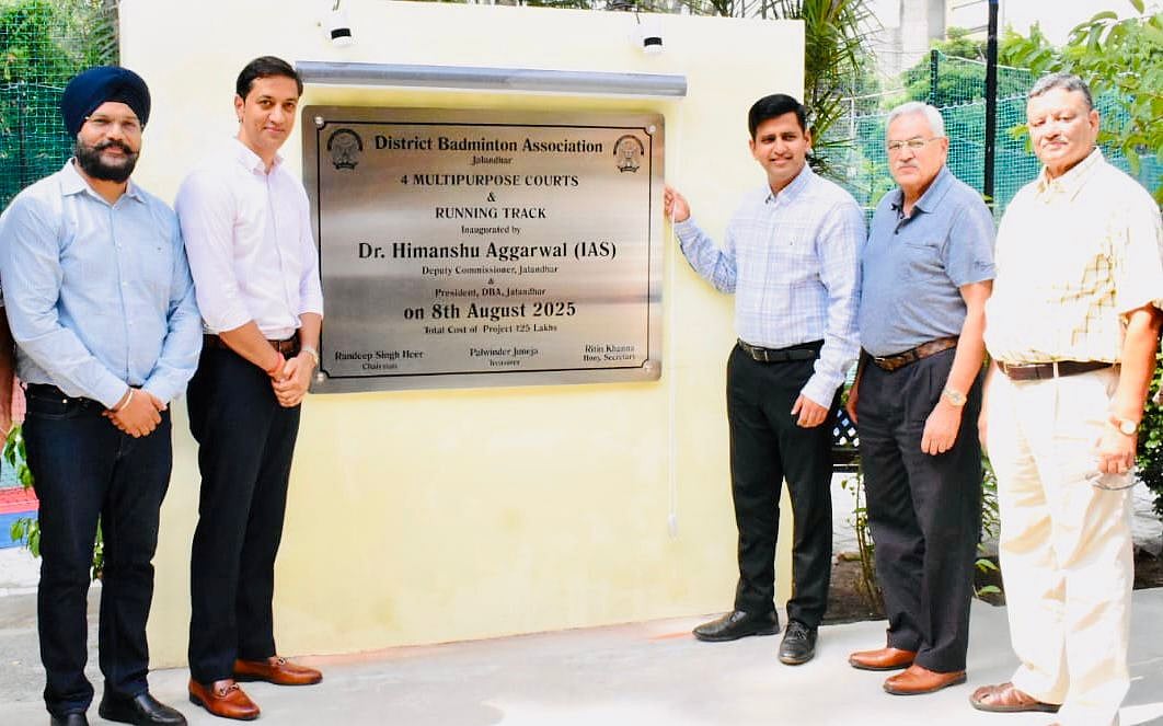 Jalandhar DC dedicates 4 multipurpose courts & running track to Public ...