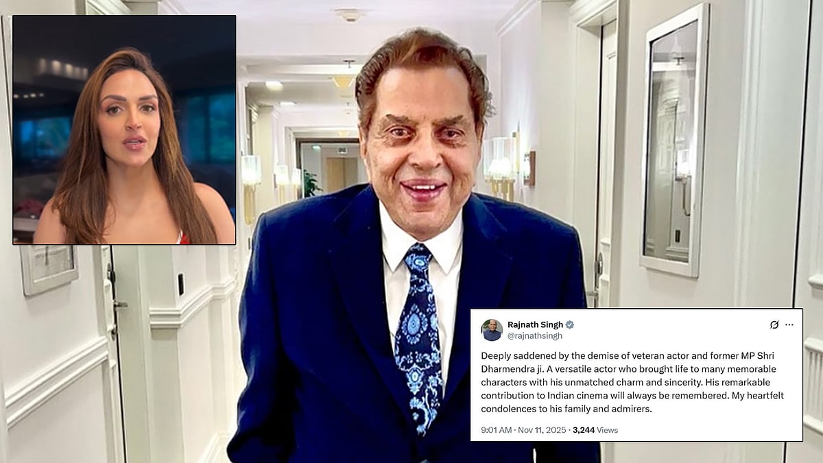 Rajnath Singh deletes tweet on Dharmendra after Esha Deol's statement