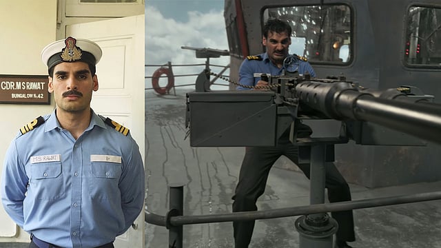 Which real Indian Navy Officer Is Ahan Shetty playing in Border 2?