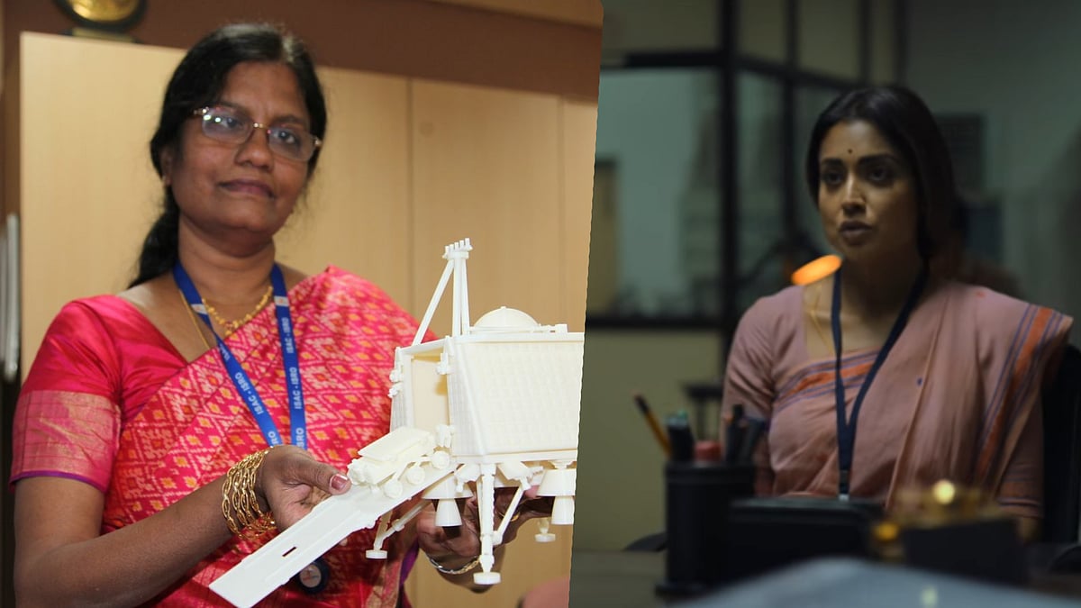 Who is real Yamini, played by Shriya Saran in Space Gen Chandrayaan?