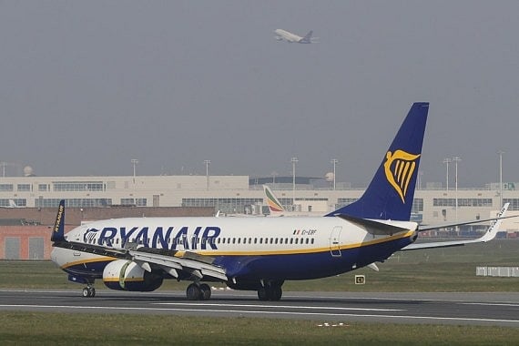 Ryanair's monthly traffic returns to pre-pandemic levels