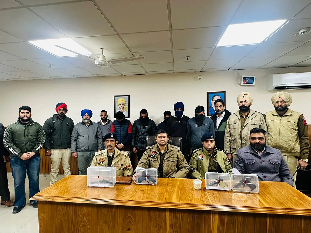Punjab police foil target killings plot: 5 Jaggu Bhagwanpuria gang ...