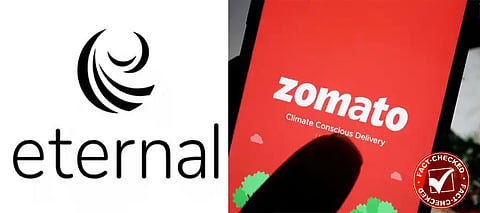 Fact Check: Is Zomato changing its name to Eternal? Know the truth ...