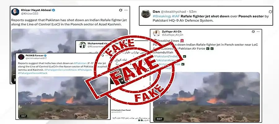 Fact Check: Did Pakistan really shoot down an Indian Rafale Jet near ...