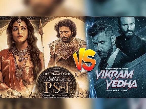 PS-1 vs Vikram Vedha: Advance booking analysis indicates South Indian ...