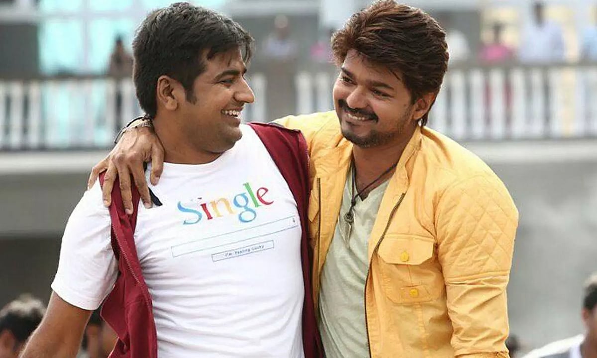 Sathish, Vijay, Udhayanidhi Stalin: "Vithaikkaran" Press Conference ...