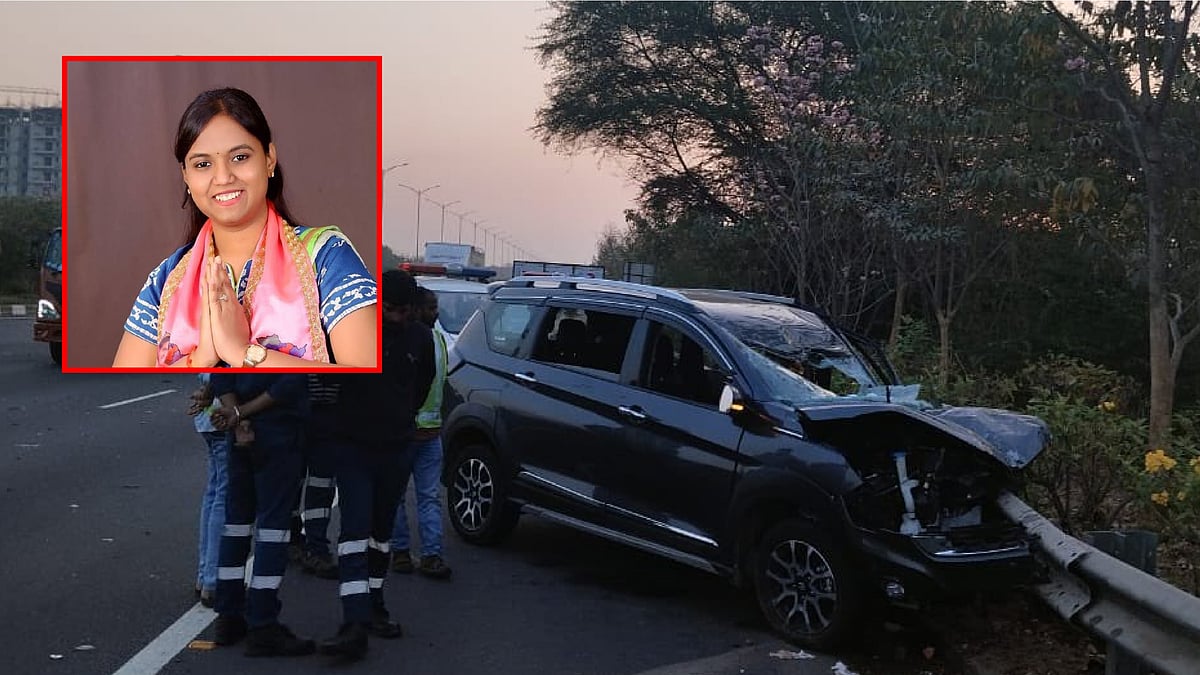 BRS MLA G Lasya Nandita's Fatal Car Crash | Sangareddy District Mourns