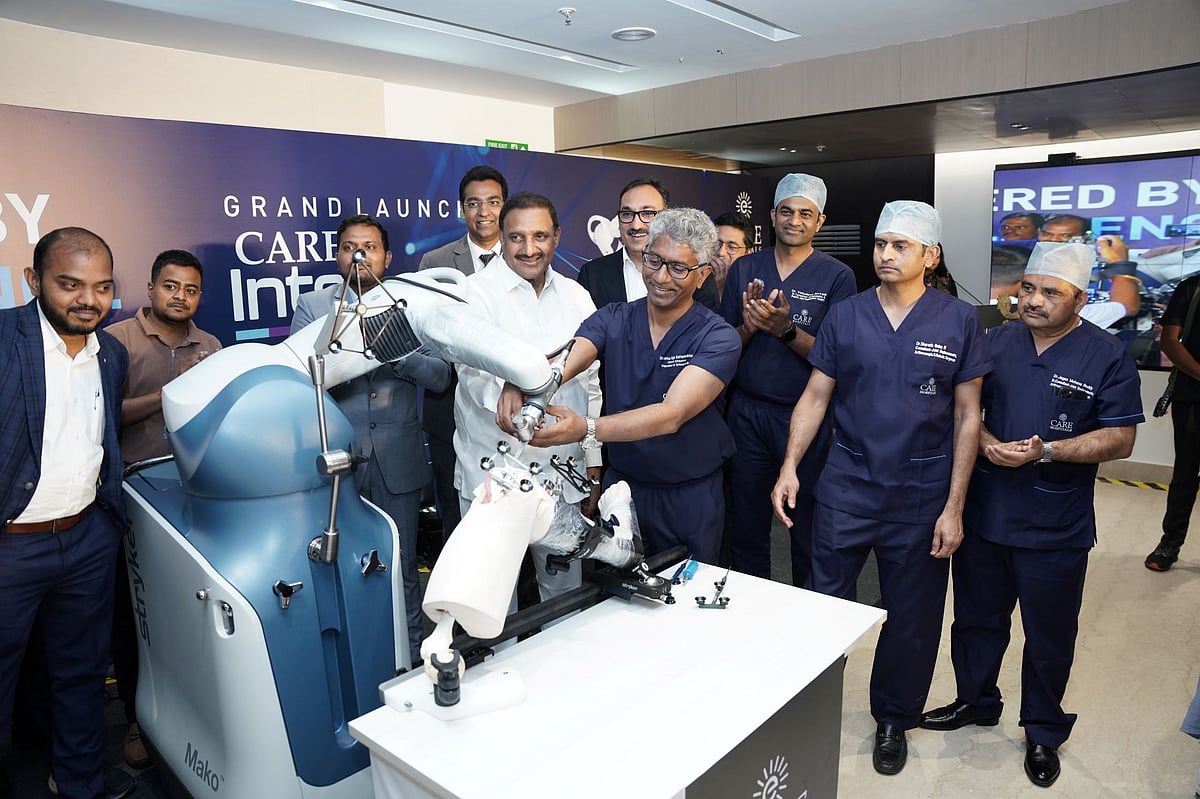 CARE Hospitals Introduces AI-Powered Robotic Joint Replacement System ...
