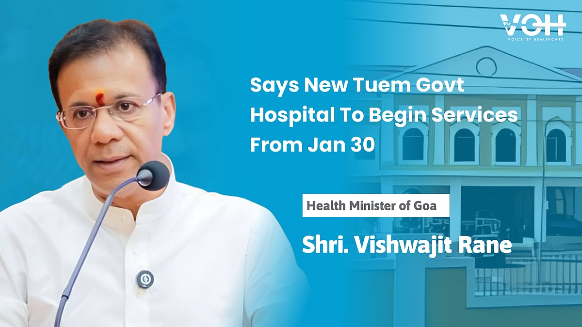 New Tuem Govt Hospital To Begin Services From Jan 30: Health Minister