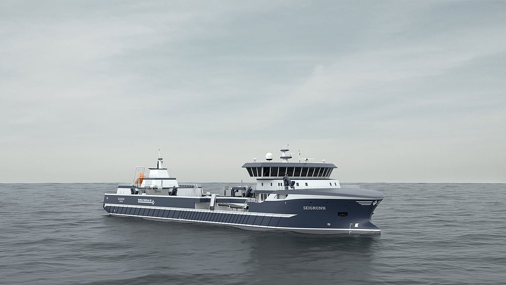 Wellboat billed as "world's largest live fish carrier" joins Norwegian ...