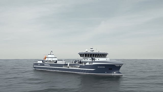 Wellboat billed as "world's largest live fish carrier" joins Norwegian ...
