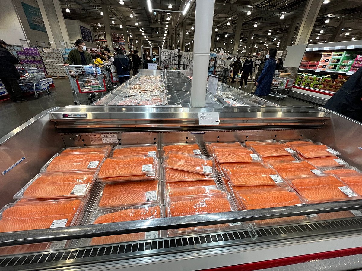 Norwegian seafood exports value grew because of currency effects