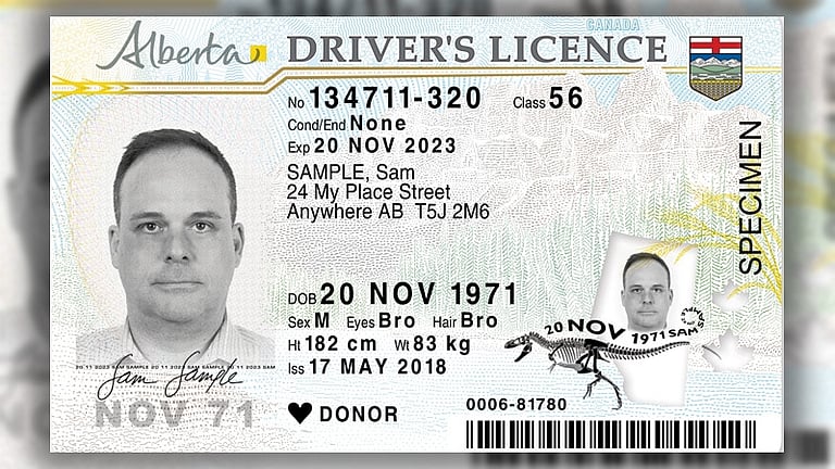 Alberta government looking at changes to driver’s licences, ID cards