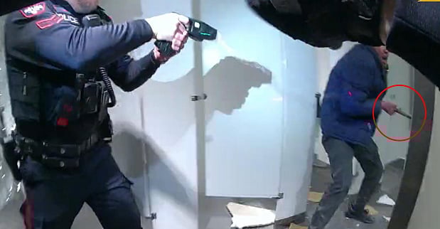 'OK, I'M DEAD': Calgary cop cleared in shooting death of man charging ...