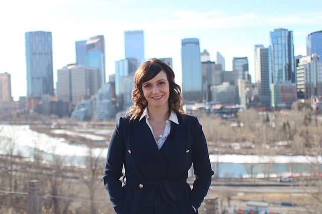 Calgary city Cllr. Sonya Sharp dives into the pool of candidates for ...