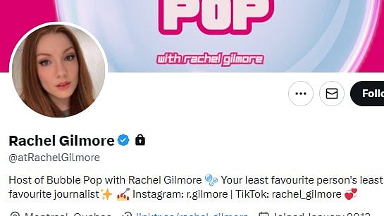 Rachel Gilmore "officially scared" after Charlie Kirk X post backlash