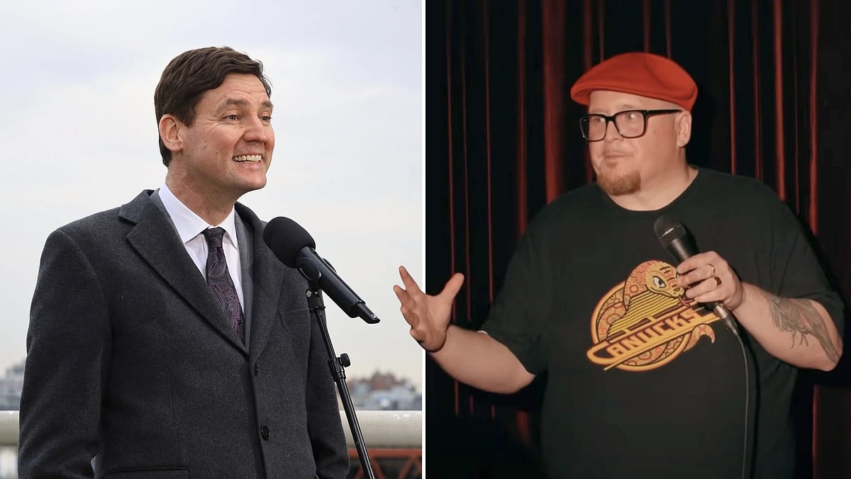 NO LAUGHING MATTER: BC Conservatives slam Eby for hiring $450k comedian ...