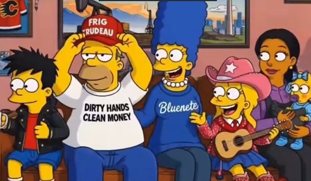 WATCH: What would the Simpsons look like set in Alberta?