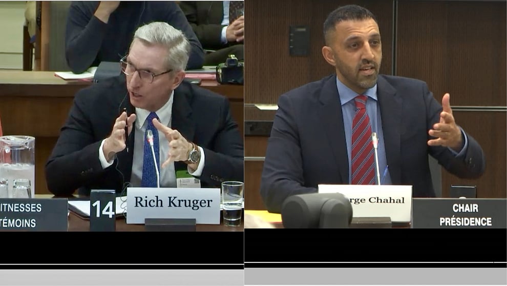 Suncor boss Kruger grilled at Ottawa resource committee