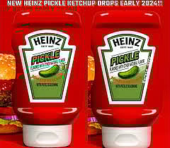 Heinz announces new dill pickle-flavoured ketchup