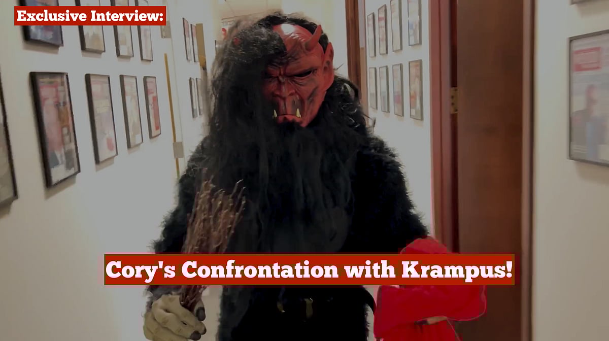 Exclusive Interview: Cory Morgan Confronts Krampus | Unforgettable ...