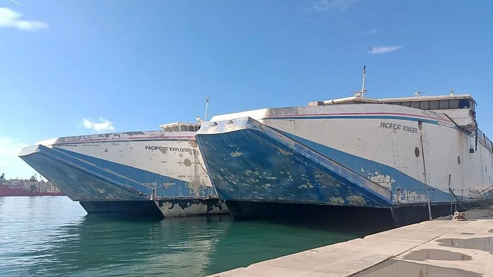 BC’s fat ‘fastcat’ ferries for sale at a fraction of cost — in Egypt
