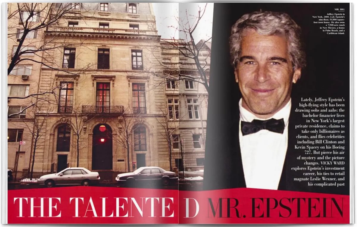 Epstein went to Vanity Fair’s office to suppress truth about his crimes ...