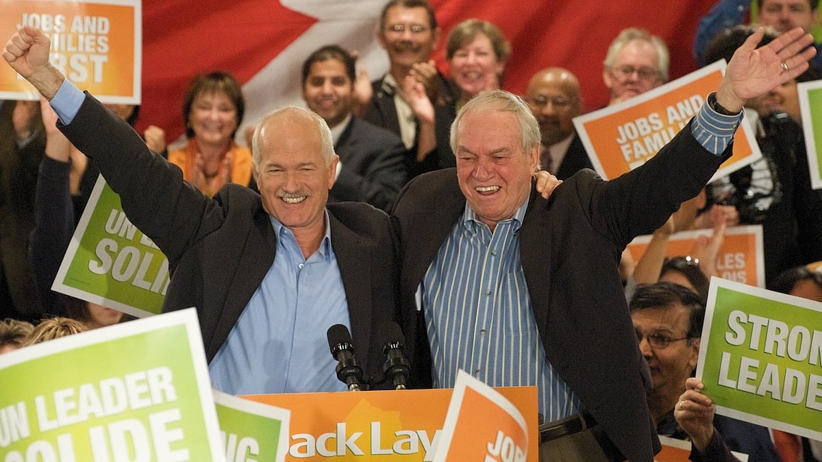 BREAKING: Former NDP leader Ed Broadbent has died