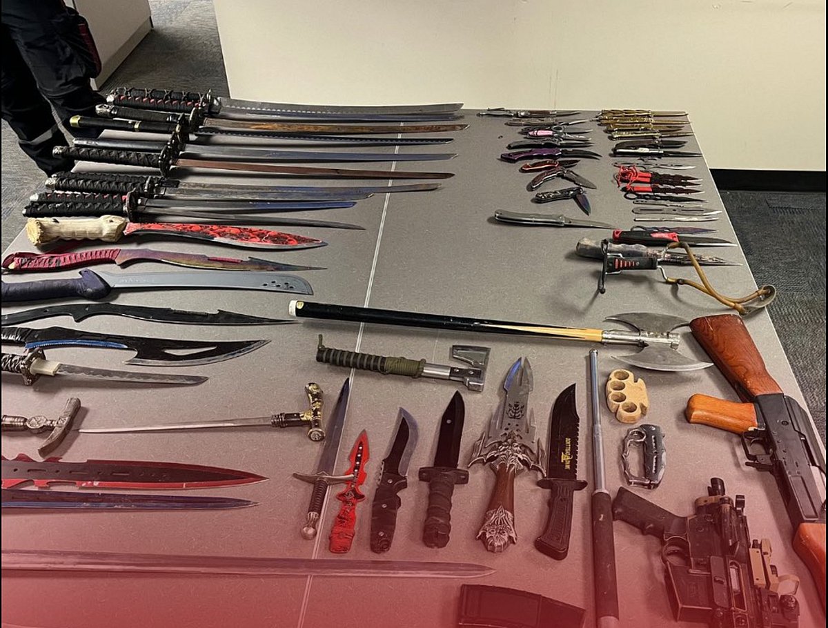 Smith says weapons discovery at Edmonton homeless camp highlights urgency