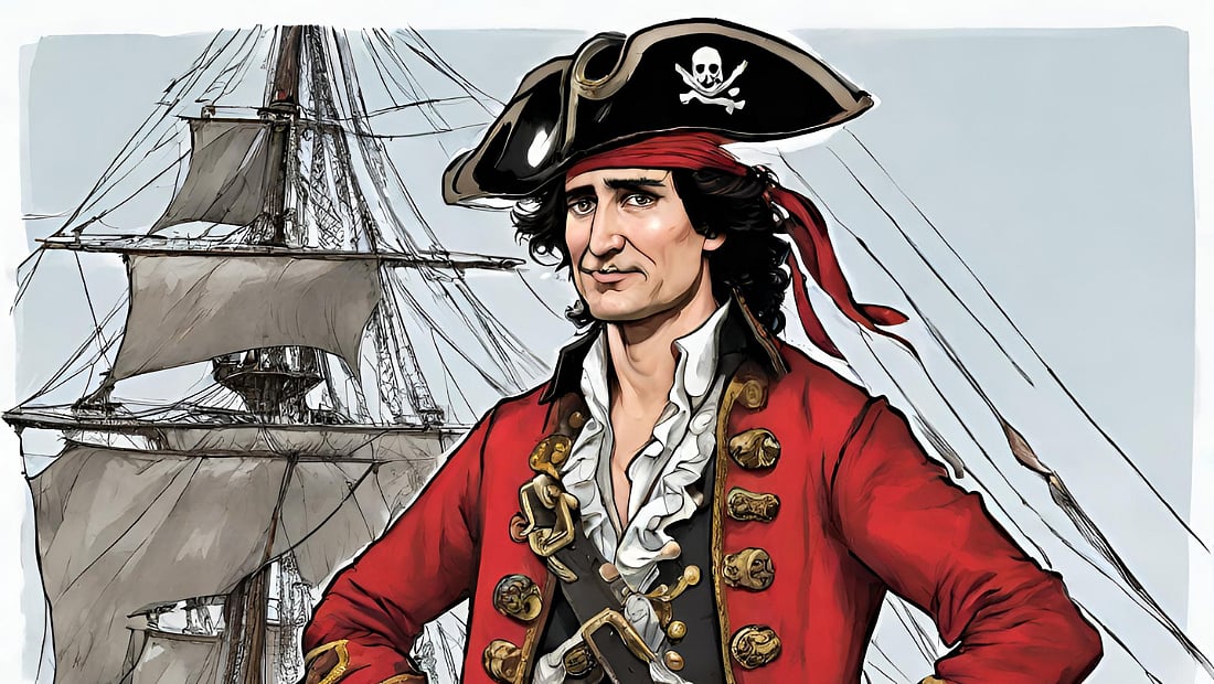 AI determines what various Canadian politicians look like as pirates