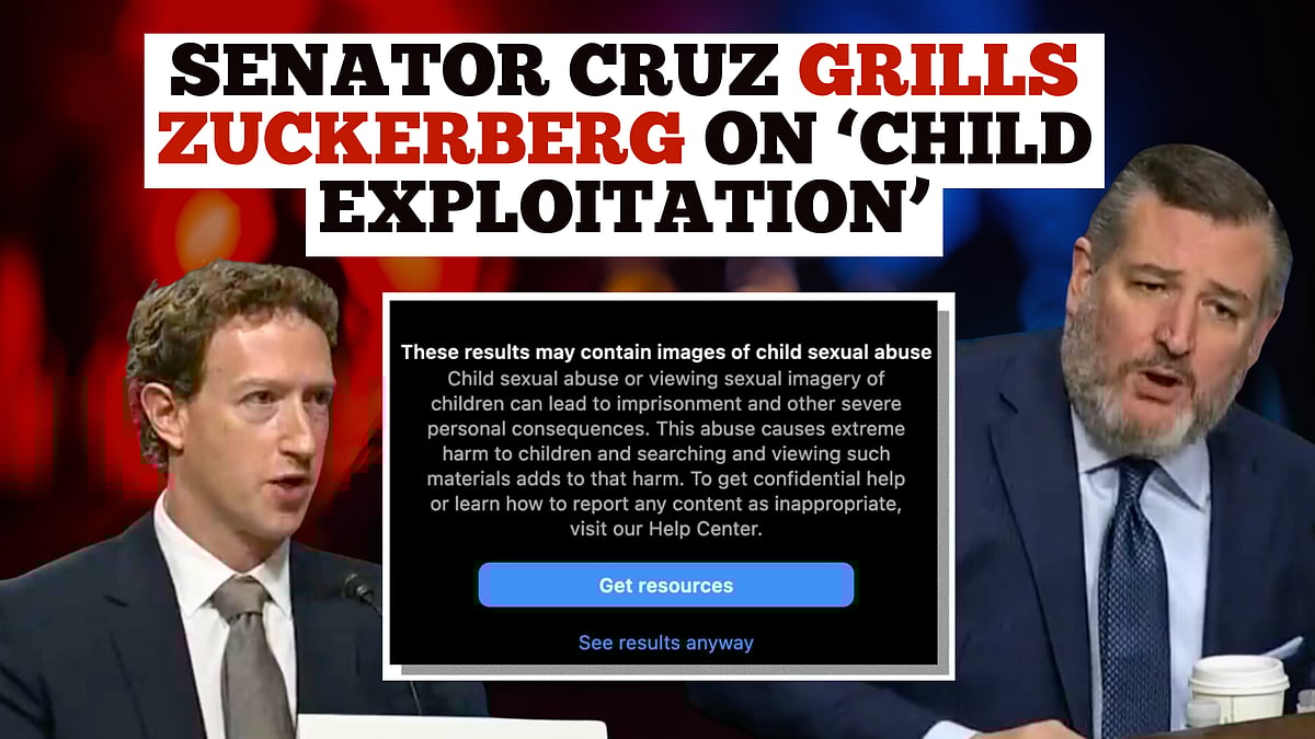 Senator Ted Cruz Grills Mark Zuckerberg on Child Sexual Exploitation ...