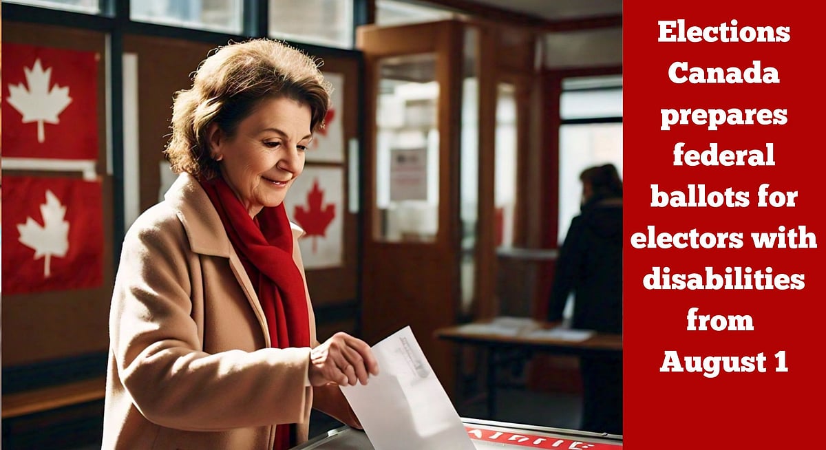 Elections Canada prepares federal ballots for electors with disabilities