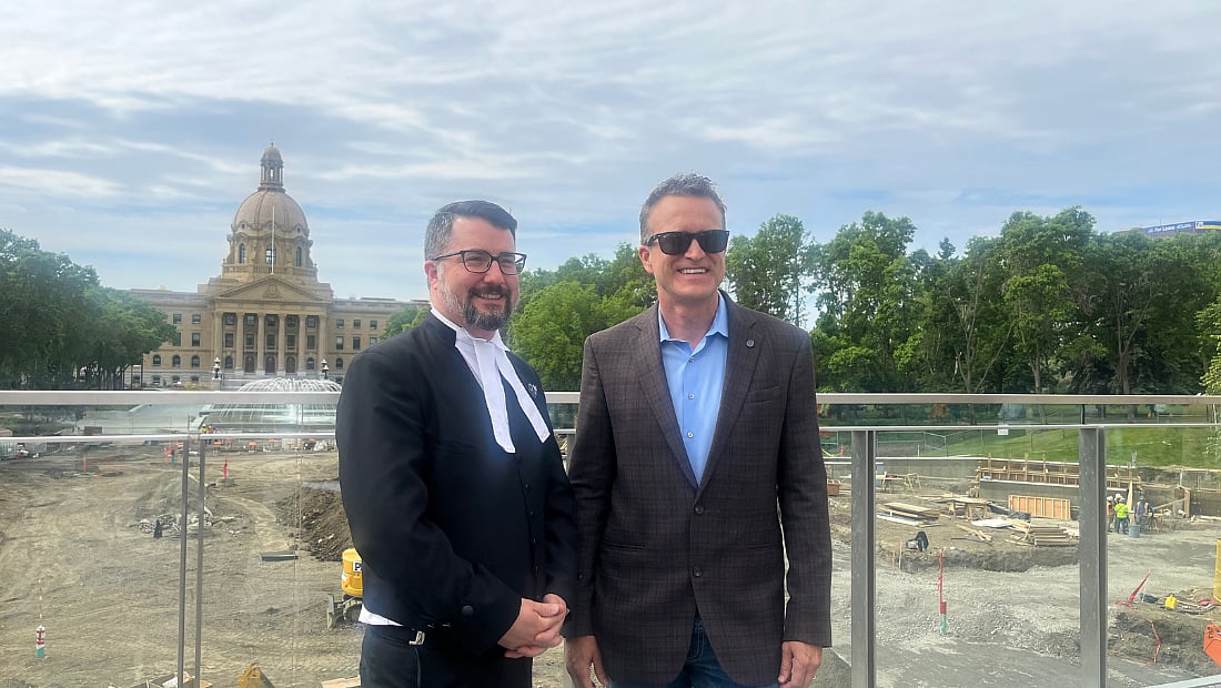 Alberta government to reopen legislature’s fountains for Canada Day