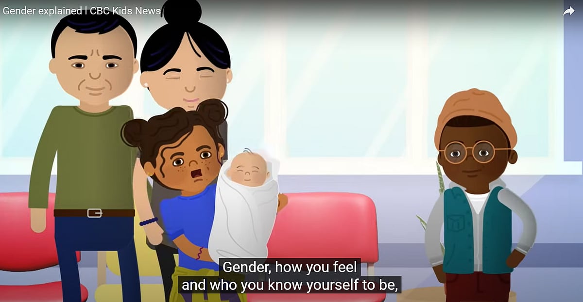 WATCH: CBC's cartoon tells kids how doctors could 'misgender' a baby
