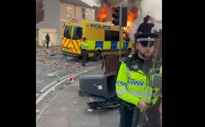 U.K. police continue sweep of arrests over 'offensive' social media posts