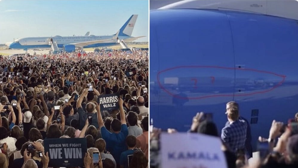 Trump alleges Harris uses AI to produce fake crowd images