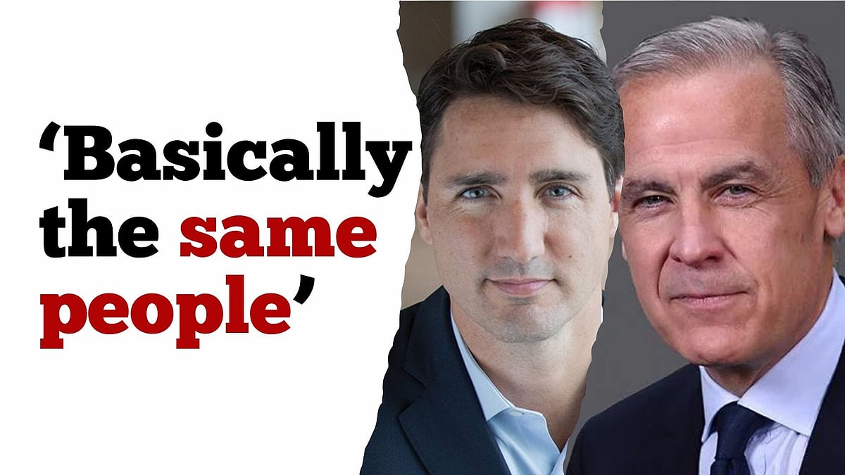 Scheer says Justin Trudeau and Mark Carney are “basically the same"