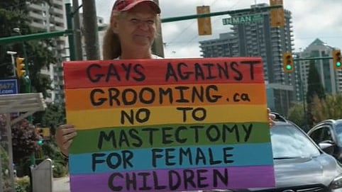 Gays Against Grooming founder opposes youth transitions, supports ...