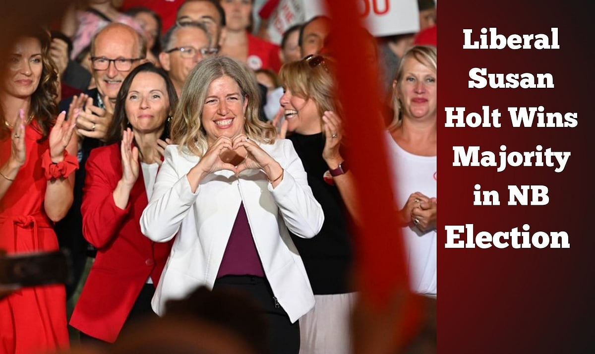 Liberal Susan Holt wins majority government in New Brunswick election
