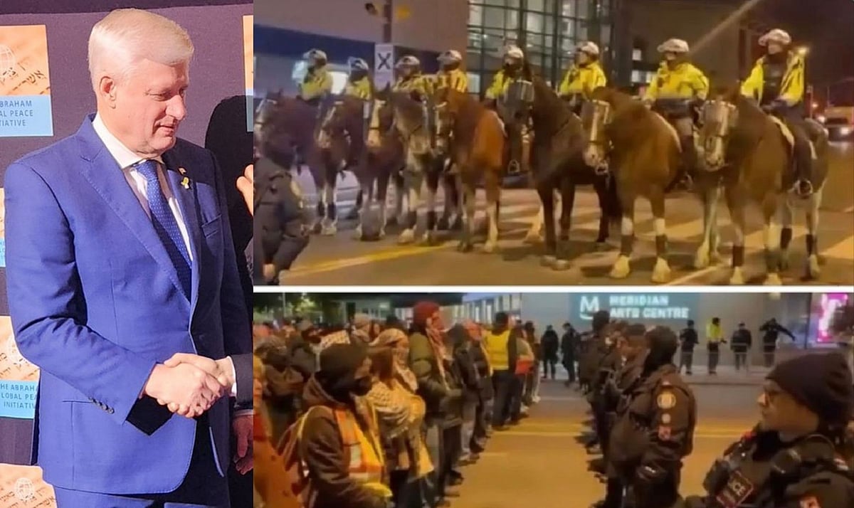 WATCH: Hamas supporters terrorize Harper's Defender of Israel award ...