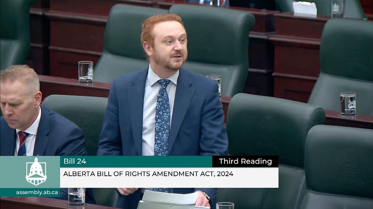 Alberta government passes Alberta Bill of Rights Amendment Act