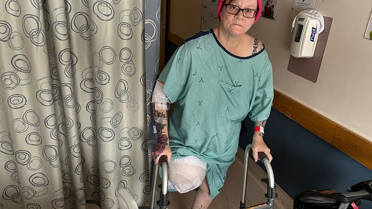 Winnipeg woman’s leg amputated after eight-day wait for surgery