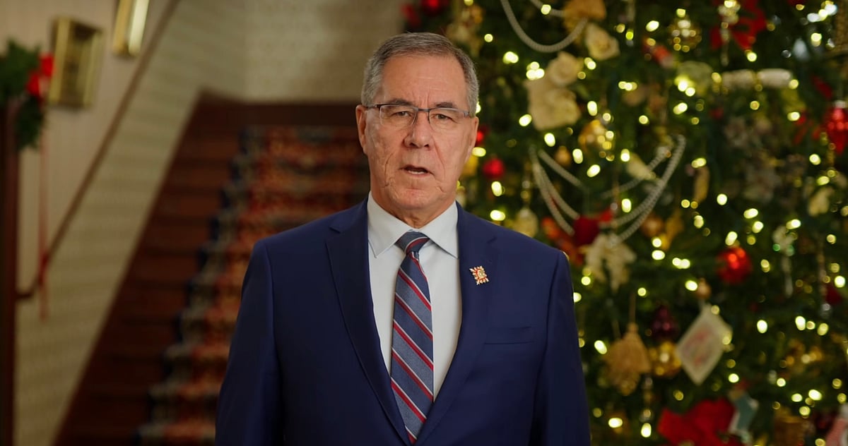 Christmas Message of Saskatchewan Lieutenant Governor Russ Mirasty
