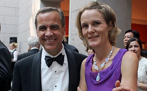 Photos link Mark Carney to sex trafficker Ghislaine Maxwell