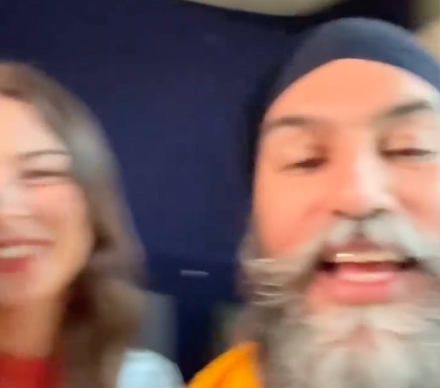 NAKED TRUTH: Jagmeet Singh tours with OnlyFans porn creator on campaign bus