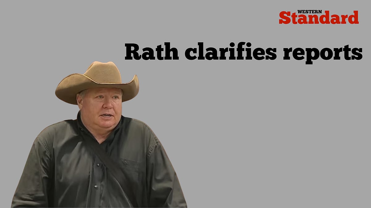 Rath says stories on Danielle Smith 'out of context'