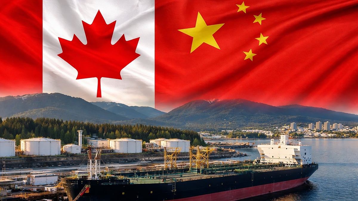 Chinese state media urging Canada to cut ties with US during Carney trip