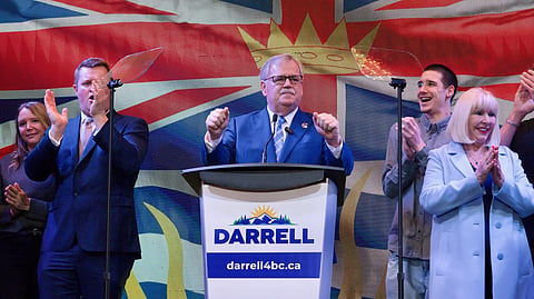 WATCH: Darrell Jones launches BC Conservative leadership bid