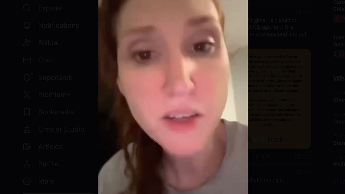 Virginia nurse who advocated for ICE agents to be poisoned has been fired