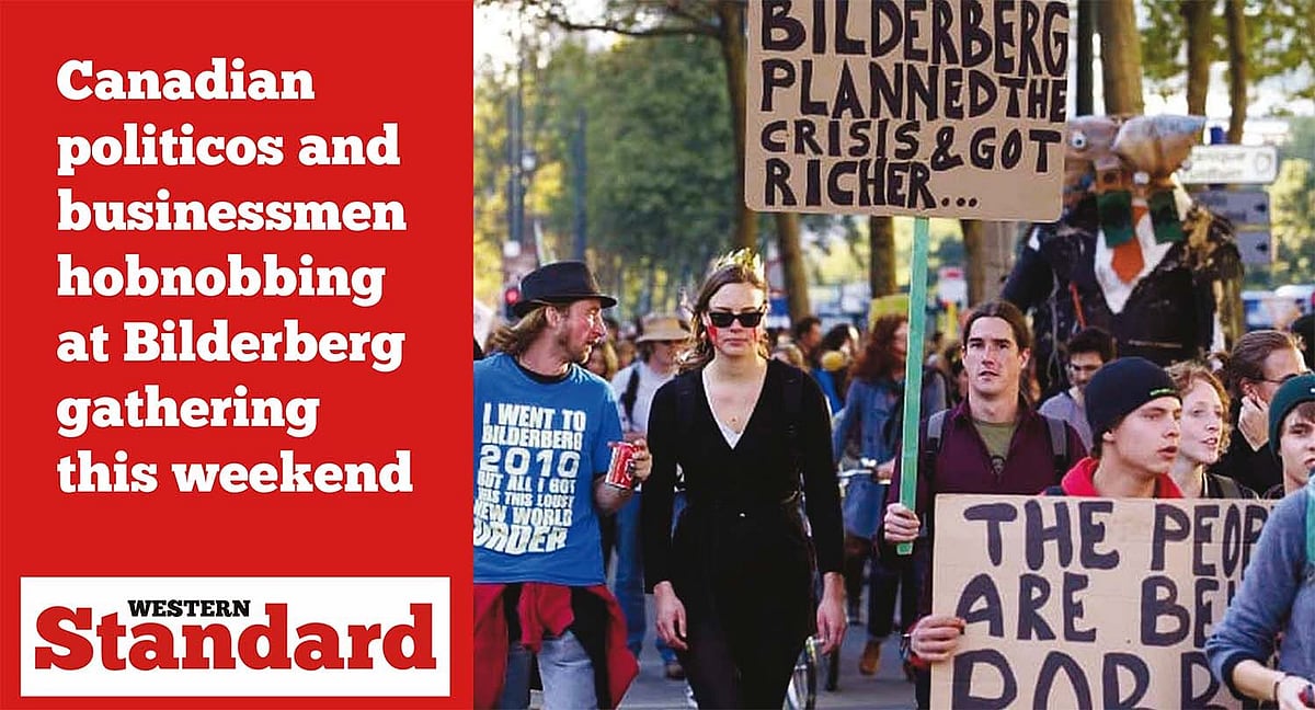 Canadian politicos and businessmen hobnobbing at Bilderberg gathering ...